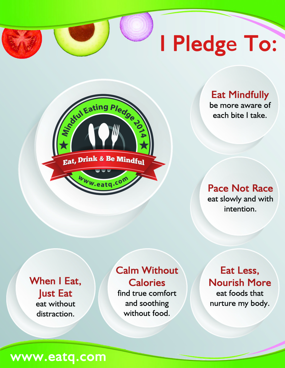 Mindful Eating Pledge - Eat.Q.